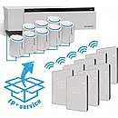 Trådløst styresystem Alpha Premium Program 8 zoner. Pettinaroli - Styringe